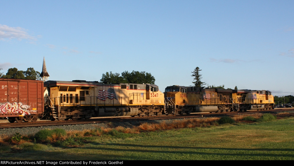 Three engines at work